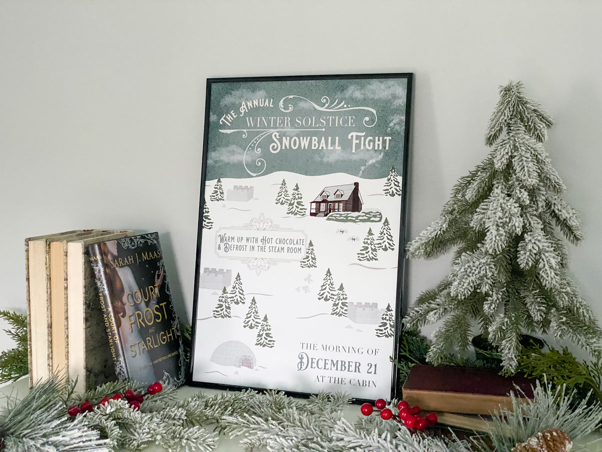 Snowball Fight – The Literary Loft