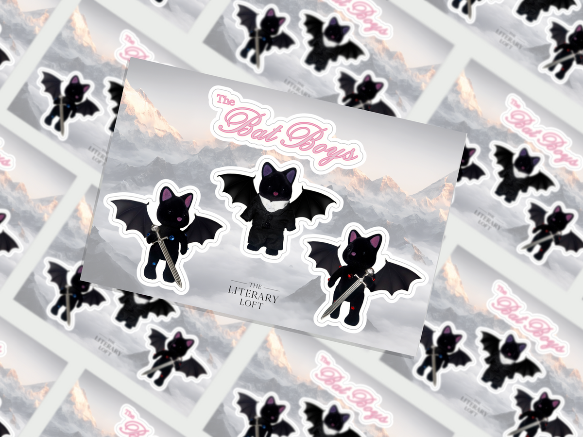 Bat Boy Sticker Sheet– The Literary Loft